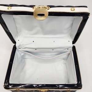 Vintage | Bags | Vintage 96s Box Purse Handbag Basket Hong Kong | Poshmark